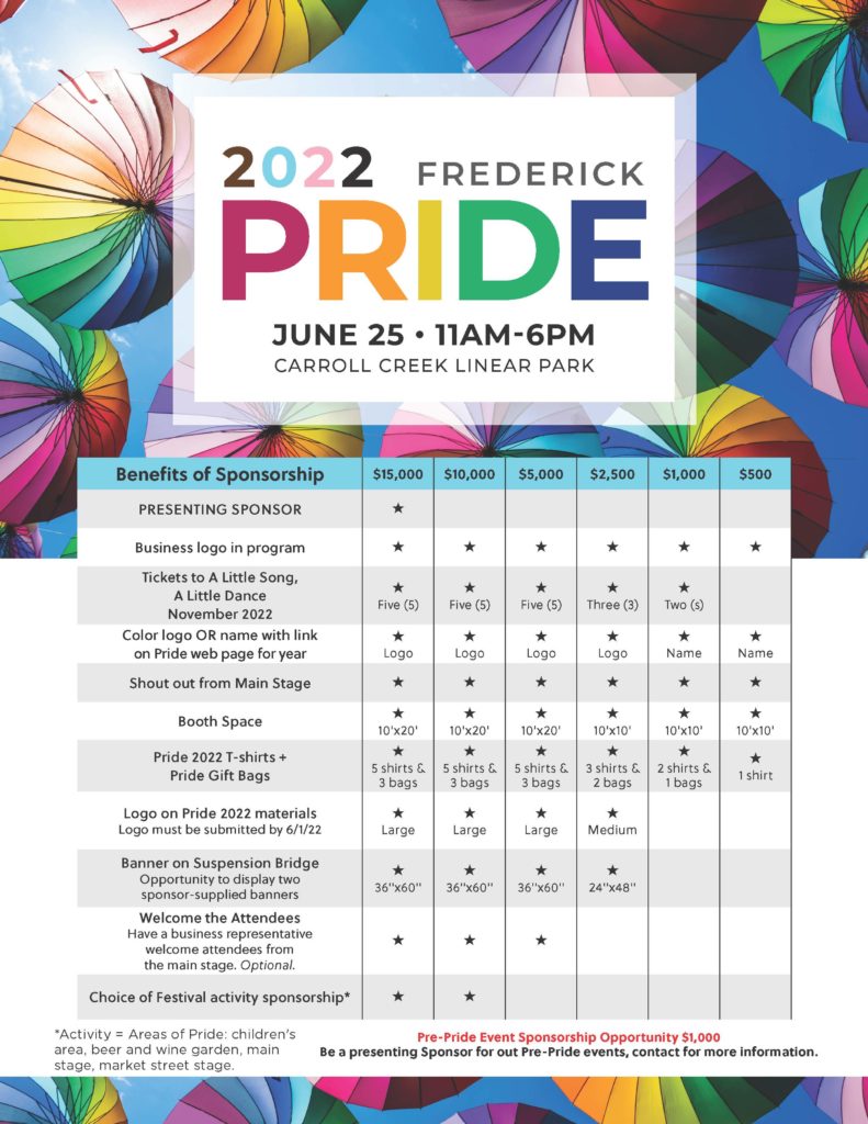 Sponsor - The Frederick Center